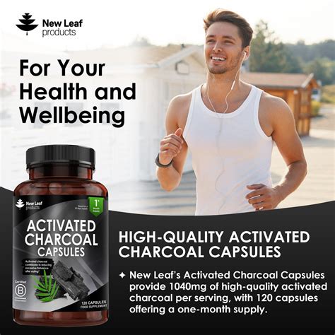 Charcoal Capsules New Leaf Supplements New Leaf Products