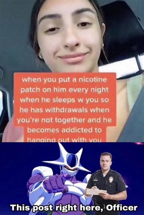 When You Put A Nicotine Patch On Him Every Nig Memegine