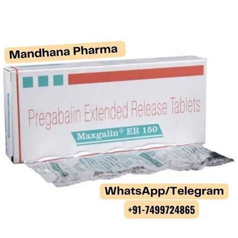 Pregabalin Extended Release Tablets 150 Mg At Rs 320box In Nagpur Id 2851501406948