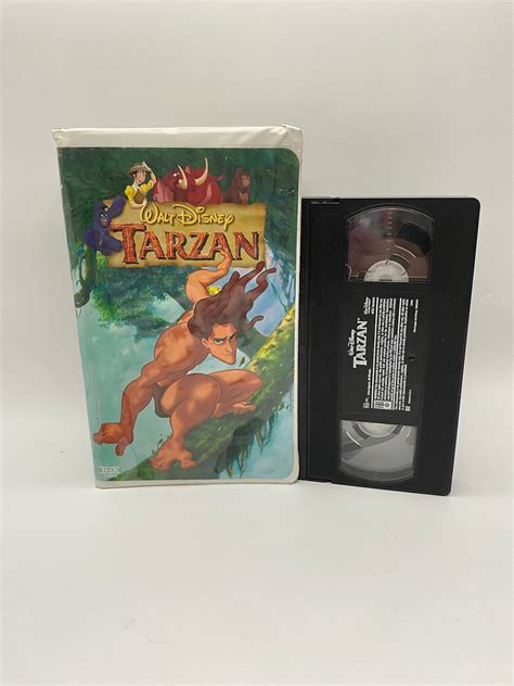 Disney Tarzan Vhs Film Etsyde