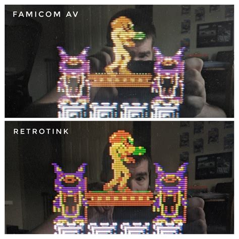 Pixel Comparison Nes Vs Retrotink Retrogaming