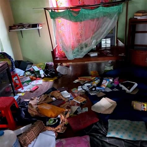 ပုလဲမြို့နယ်၊ မုံသွင်ကျေးရွာသို့ စစ်တပ်ဝင်စီး၍ ကျောင်းထိုင်ဆရာတော်ပါ ထ