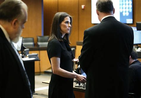 Republican Party Official Christina Bobb Appears With Her Attorney