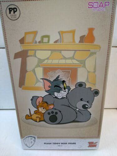 Tom And Jerry Plush Teddy Bear Figure Soap Studio New 11 In 3778959214