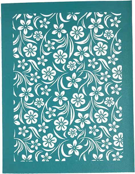 Cnrfeoap Silk Screen Stencils Chalk Transfers Mesh Stencil