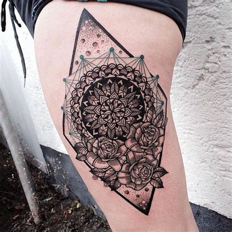 92 Mandalas Tattoos Symbolik Bedeutung Ideen