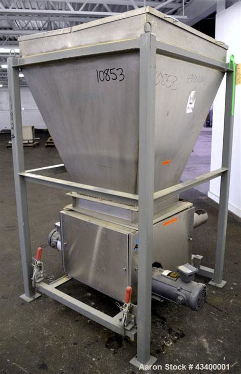 Used Schenck Accu Rate 1200 Series Dry Material Feeder Model 1205 3