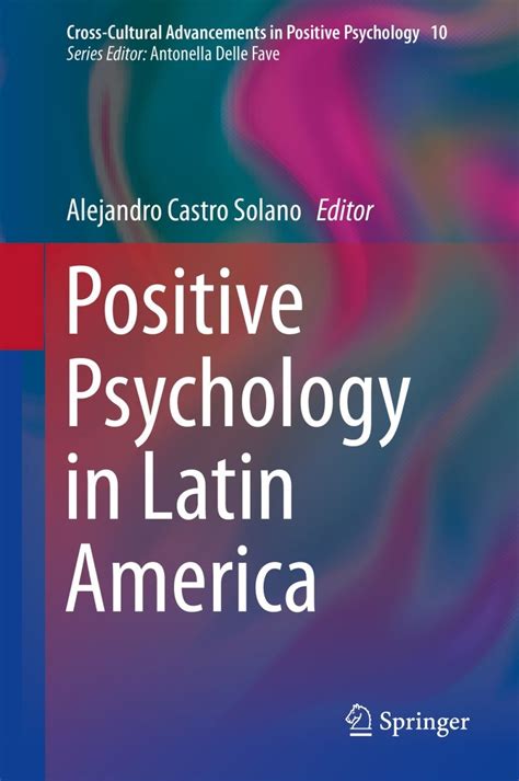 Positive Psychology In Latin America Premiumjs Store
