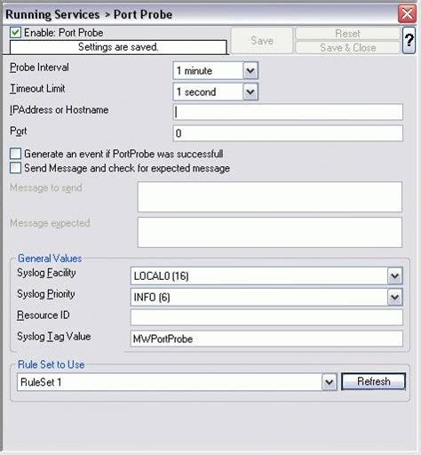 Monitorware Agent Features Port Probe Monitorware Agent