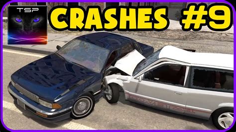 BeamNG drive - CAR CRASH COMPILATION #9 - YouTube