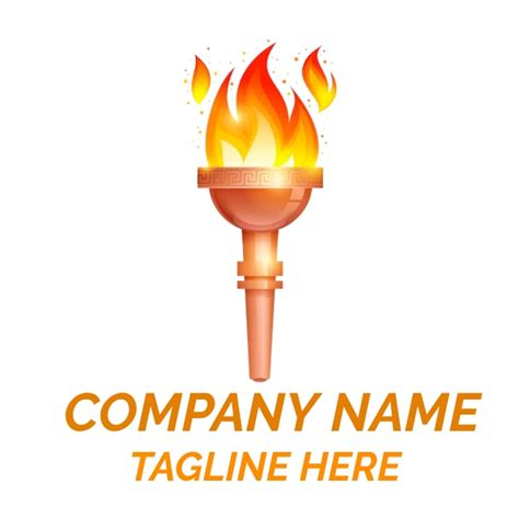 Torch Logo Design