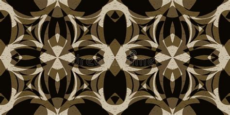 Seamless Pattern On Materials For Use In Graphics Stock Illustration