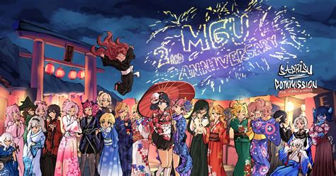 Commission Fireworks Comm Sachisuのイラスト Pixiv