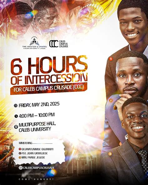 Prayer Of Intercession Prophetic Church Flyer Design In 2025 Church