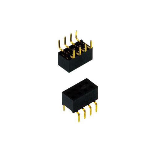 2 54 1 27 2 0 2 54mm 2 10pin Single Dual Row Smt Type Female Pin Header
