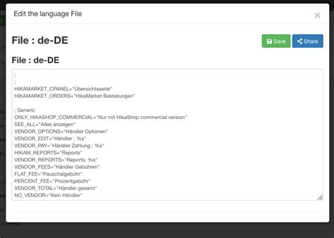 Hikashop Language Files Update From Server Not Available Hikashop