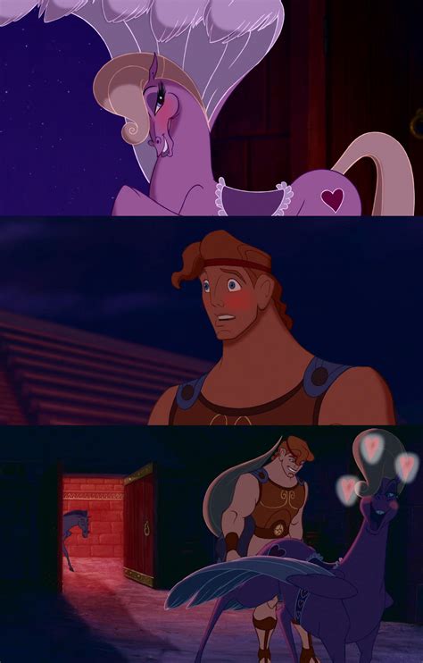 Hercules With Female Pegasus By Hungryhydra69x On Deviantart