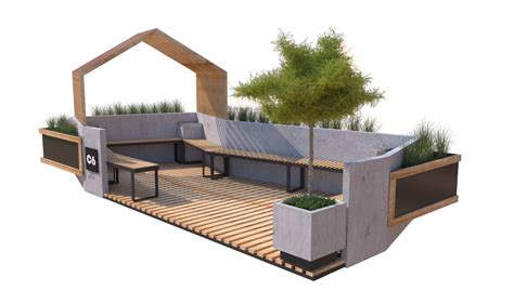 C6 Bank Parklet Leonardo Guedes Architettura Concettuale