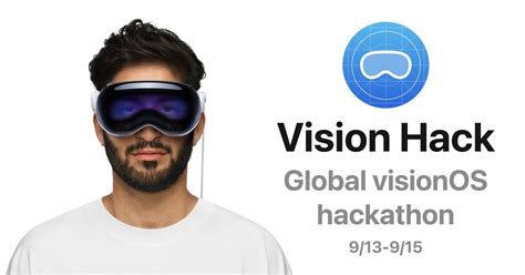 Worlds First Visionos Hackathon Vision Hack Starts September 2024