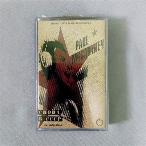 Jual Kaset Paul Mccartney Choba B Cccp The Russian Album Shopee