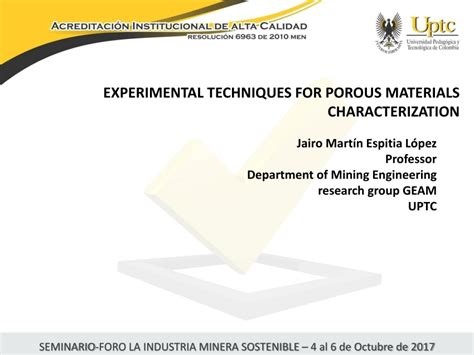 Pdf Experimental Techniques For Porous Materials Characterization