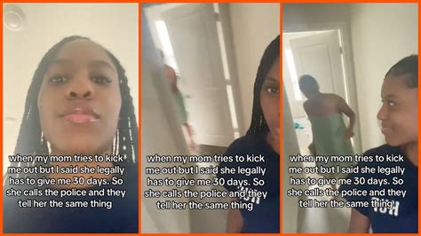 Thats An Awkward 30 Days Daughter Gets Police Involved When Mom
