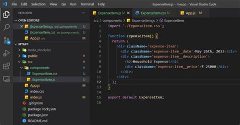 Adding Css Styling In React Project Dot Net Tutorials