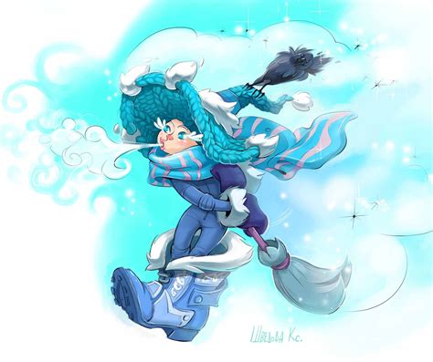Иллюстрация Колдунья в стиле 2d | Illustrators.ru