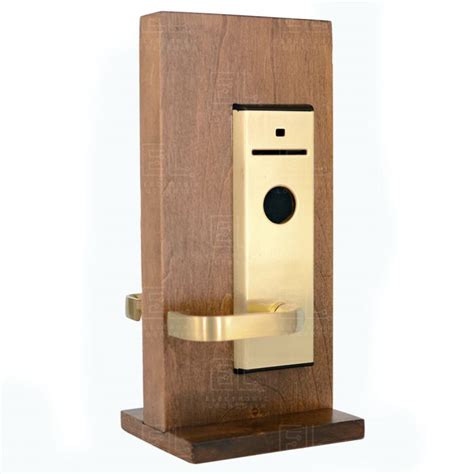 Vingcard Classic Hotel Lock Deadbolt Top Satin Brass Left Hand