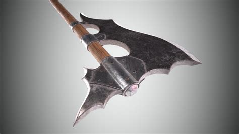 Battle Axe 3d Model Turbosquid 2157309