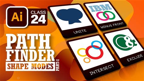 Pathfinder Panel Part 1 24 Adobe Illustrator Training Urduhindi