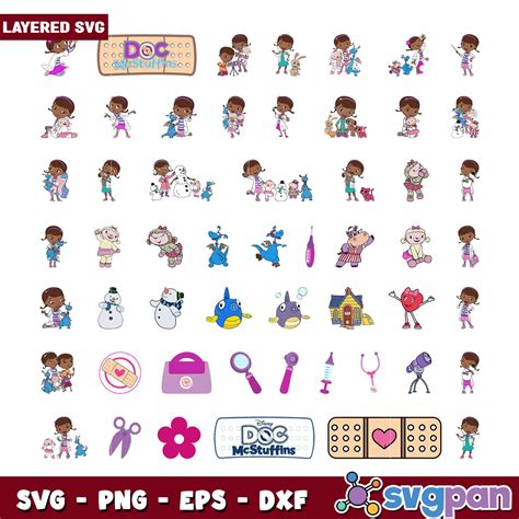Doc Mcstuffins Svg Bundle Svgpan