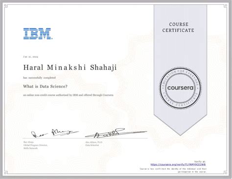 Minakshi Haral On Linkedin Datascience Ibm Coursera Learn