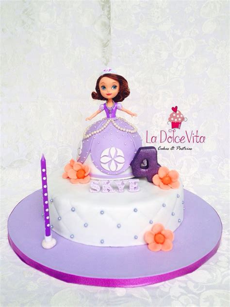 Sophia The First Doll Cake A Sweet And Whimsical Birthday Treat
