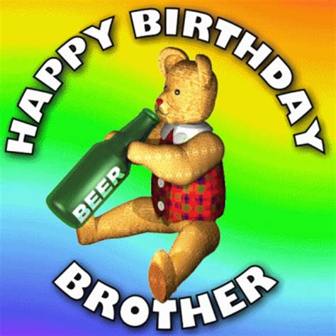 Happy Birthday Bro Its Beer Time 