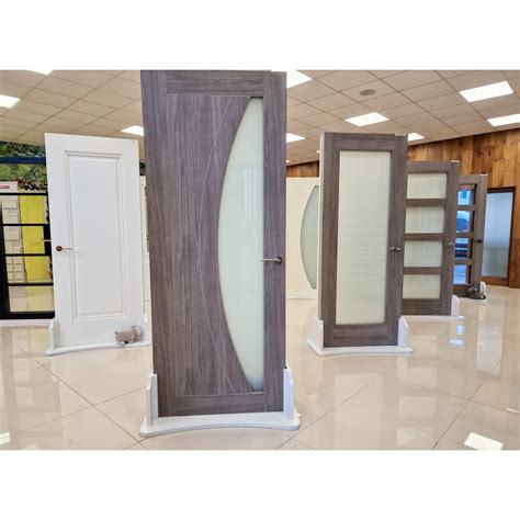 Doras Daiken Grey Eclipse Opaque Glass Door