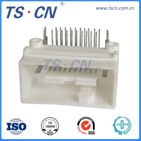 Pcb Wire To Board Automotive Right Angle Header Electrical Connector Ts1729 24pm Pkb Connector