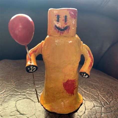 The Backrooms Partygoer Figure Partygoer Figurines Backrooms Entity Etsy
