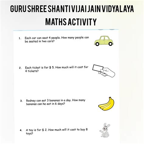Maths Activity Maths Assignment Teachmint