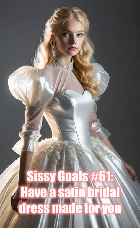 Image Tagged With Sissy Goals Sissification Bridal Dress Pregnant