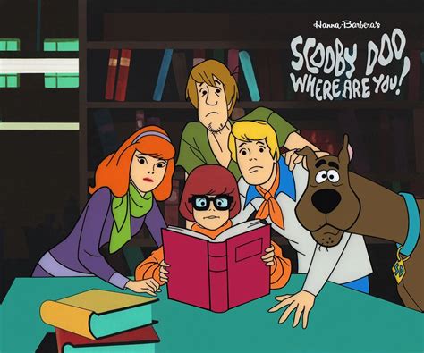 Comic Mint Animation Art Scooby Doo Where Are You 1969 Opening