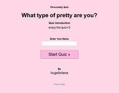 How Pretty Are You All Girly Girl Are Beautiful 🌸 Aesthetic Quiz