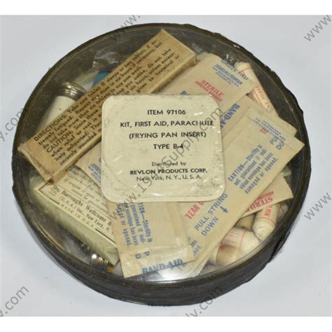 Parachute First Aid Kit Type B 4 Frying Pan Insert