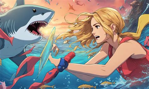 Brie Larson Vs Shark 1 By Rpu4 On Deviantart