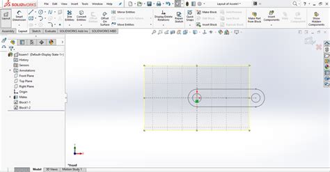 Creating Layout Based Assembly Design In Solidworks