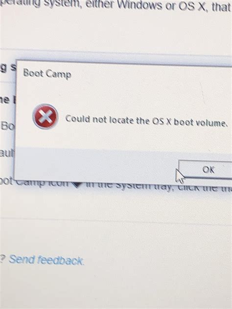 Help I Cant Switch Back To Mac Os Rbootcamp