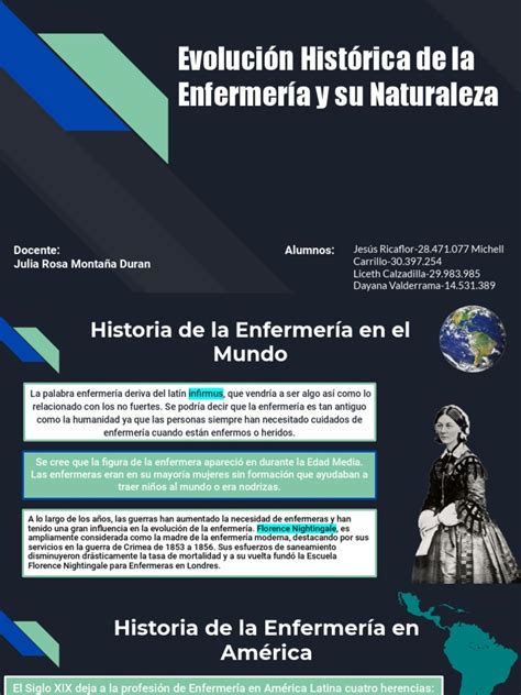 Evolución Histórica De La Enfermería Pdf Enfermería