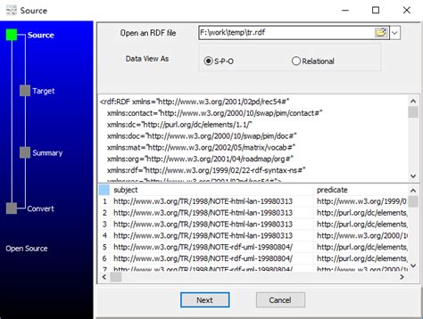 Convert Rdf To Csv