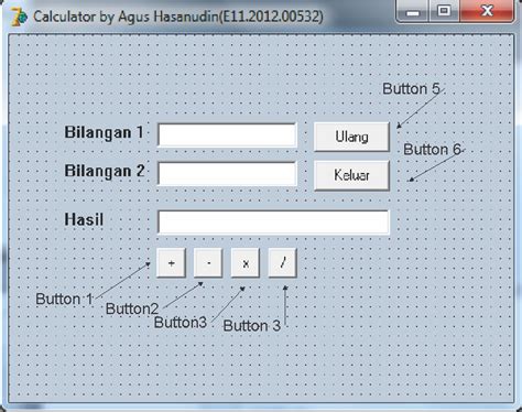 contoh membuat program kalkulator sederhana dengan delphi7