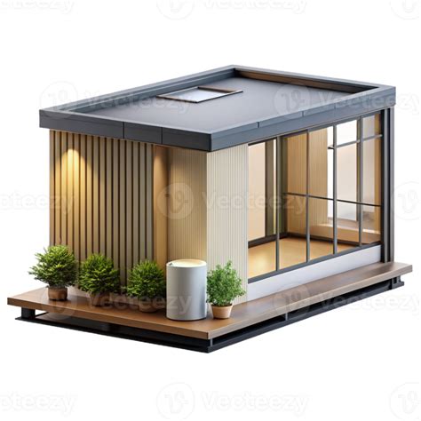 Magnificent Artistic Modular Housing Unit Prefabricated Design
